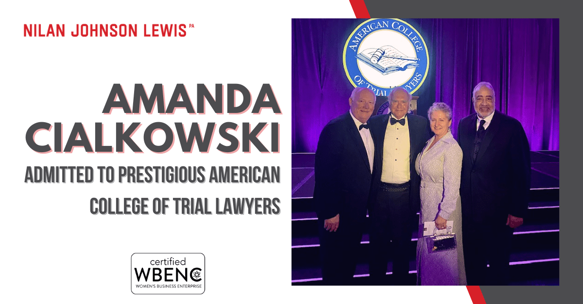 Amanda Cialkowski Admitted to Prestigious American College of Trial ...